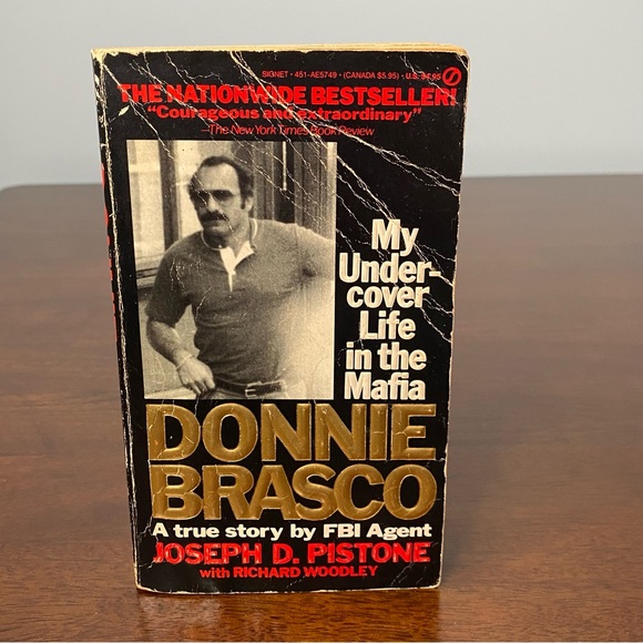 Other | Donnie Brasco A True Story 1989 By Fbi Agent Joseph D Pistone Paperback | Poshmark